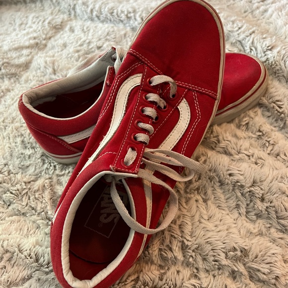 Vans | Shoes | Red Vans | Poshmark